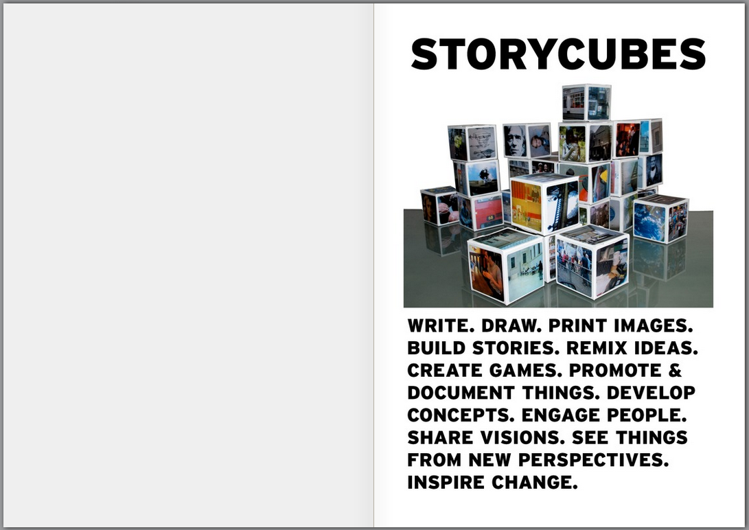 StoryCubes | 3D storymaking & telling tool by Proboscis