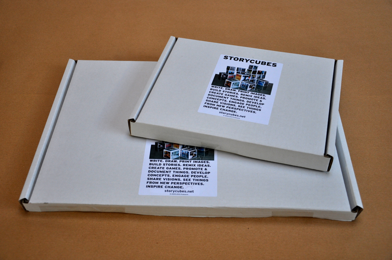 StoryCubes | 3D storymaking & telling tool by Proboscis